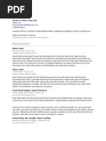 Broista Job Description at Dutch Bros | PDF