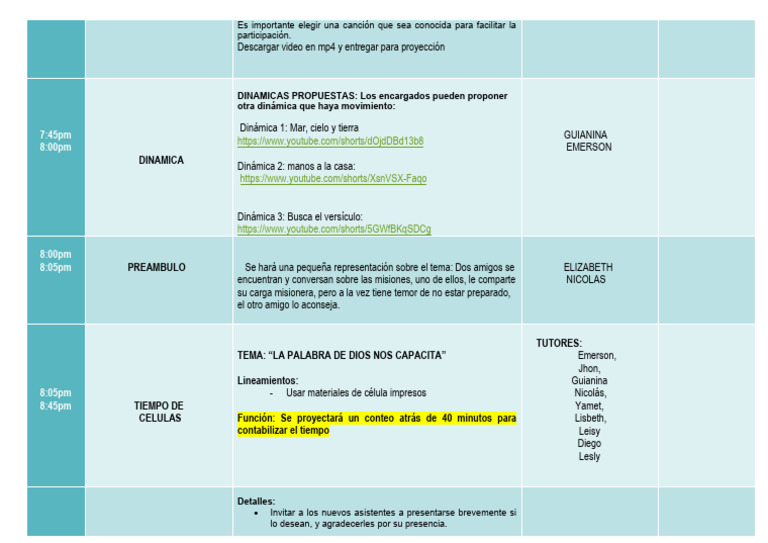 Programa Sabado 25-01-2025-3 | PDF