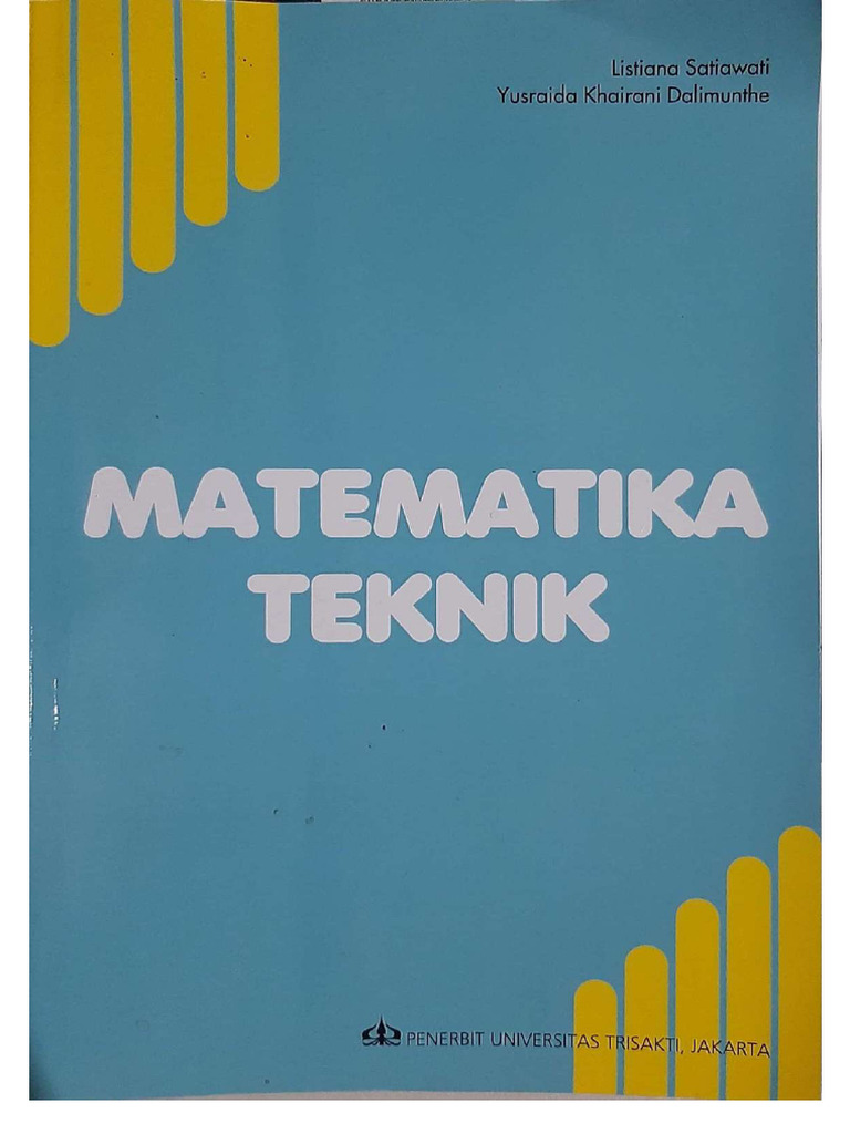 Buku Ajar Matematika Teknik Final 4 Januari 20231 | PDF