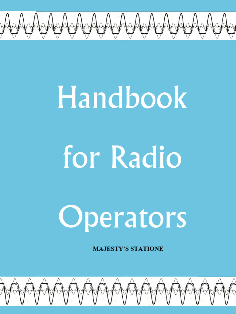 Handbook For Radio Operators 1975 v4.31 | PDF | Radio | Hertz