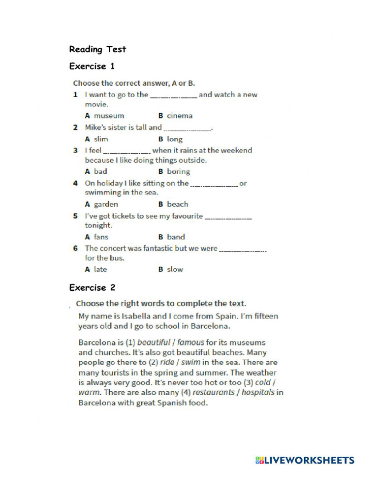 Worksheet 7002487 | PDF