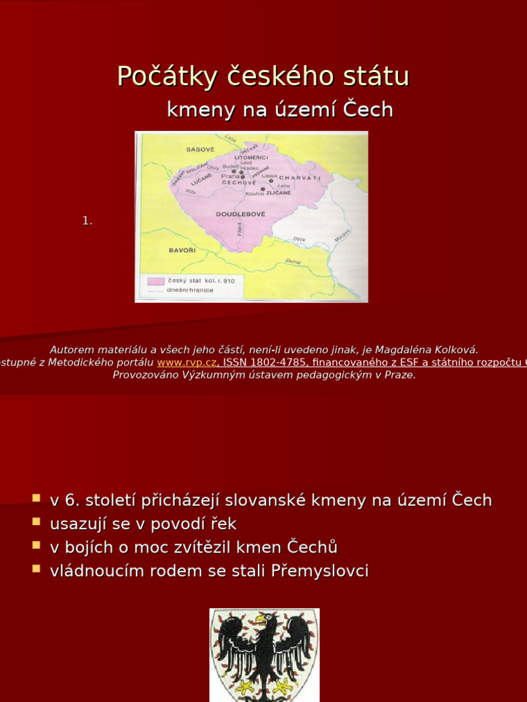 Počátky Českého Státu | PDF