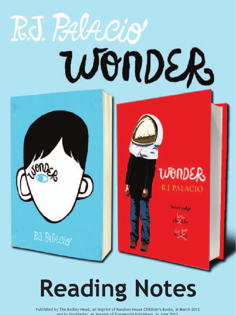 WONDER by R.J. Palacio Reading Group Questions | PDF