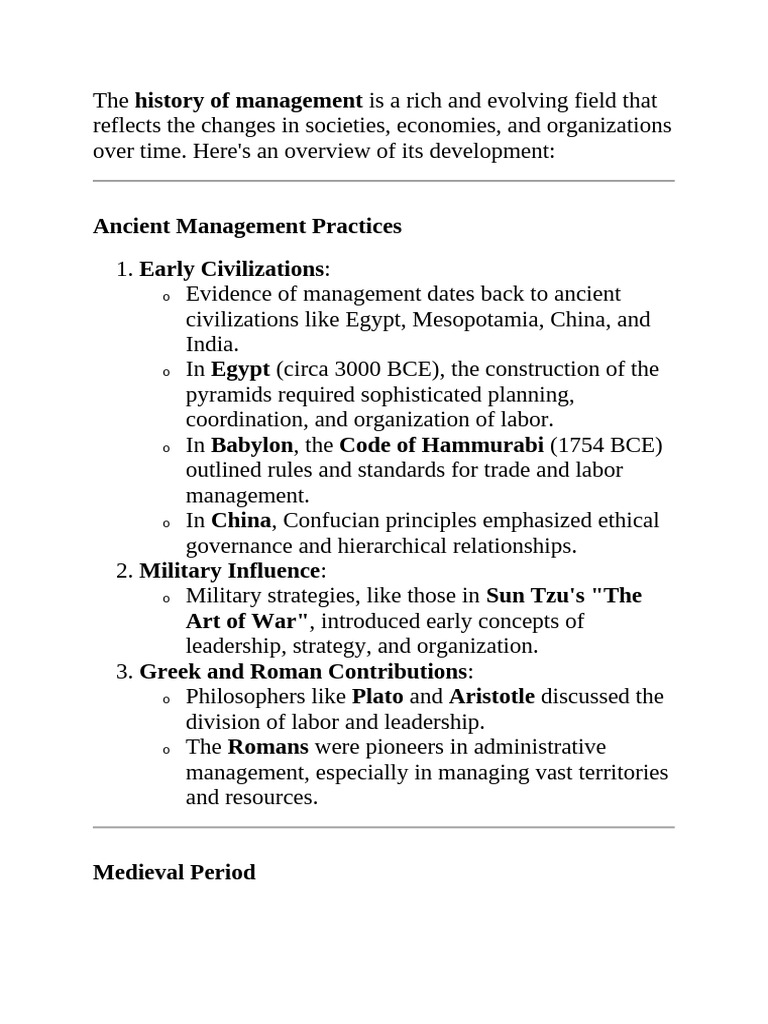 Evaluation of Management Thought | PDF | System | Systems Theory