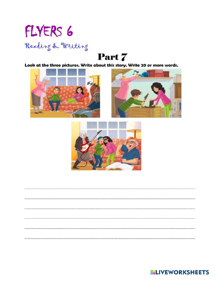 More Practice Flyers Writing | PDF