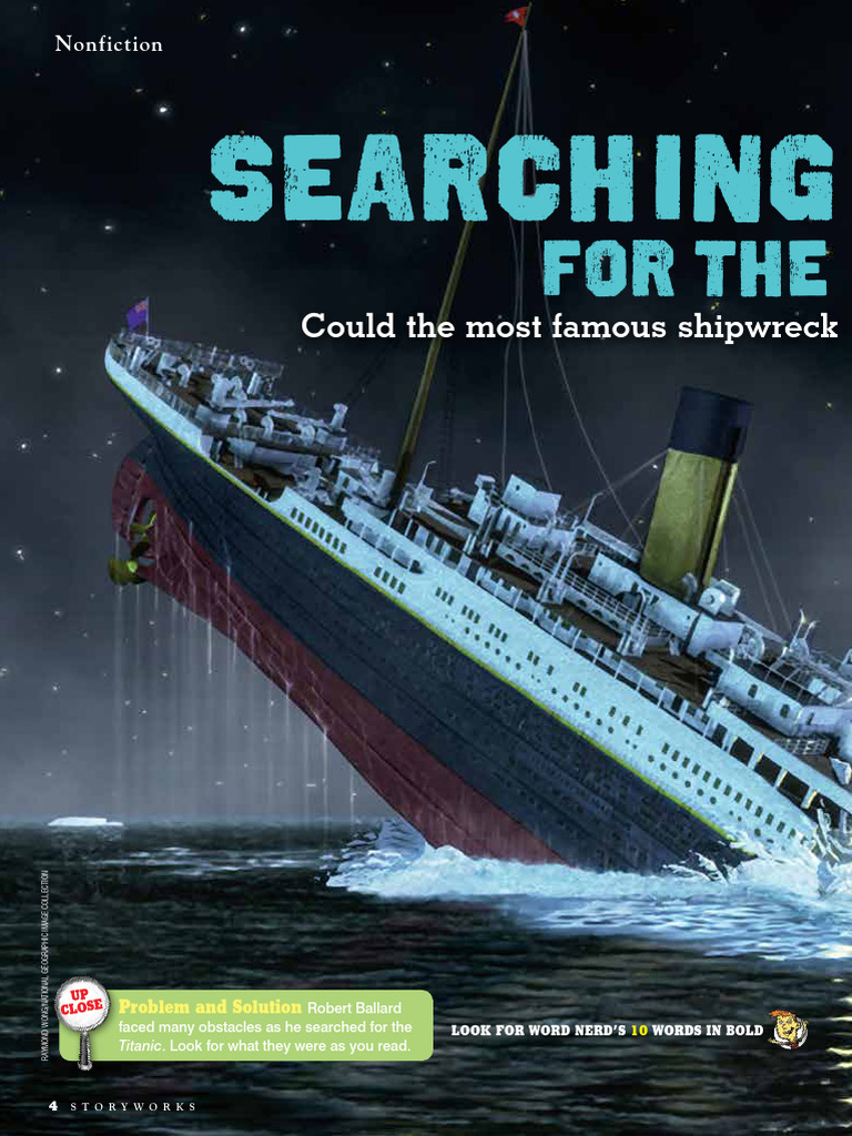 Searching For The Titanic | PDF | Oceanography | Earth Sciences