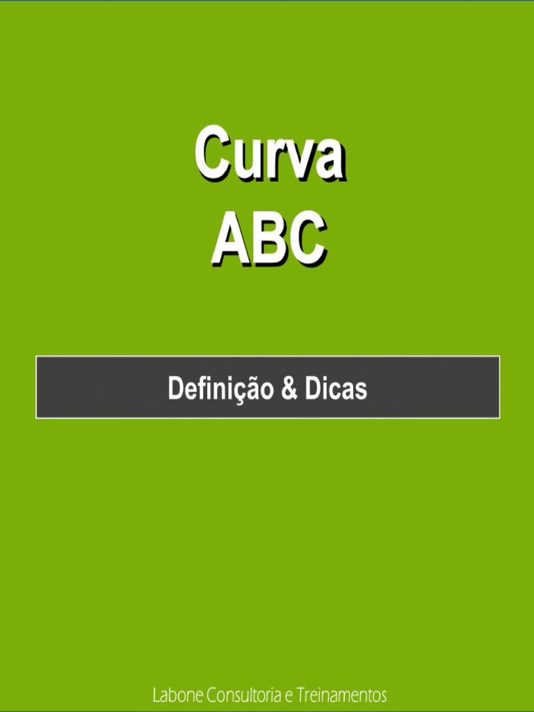 O Que é a Curva ABC e Como Usá-la_ | PDF