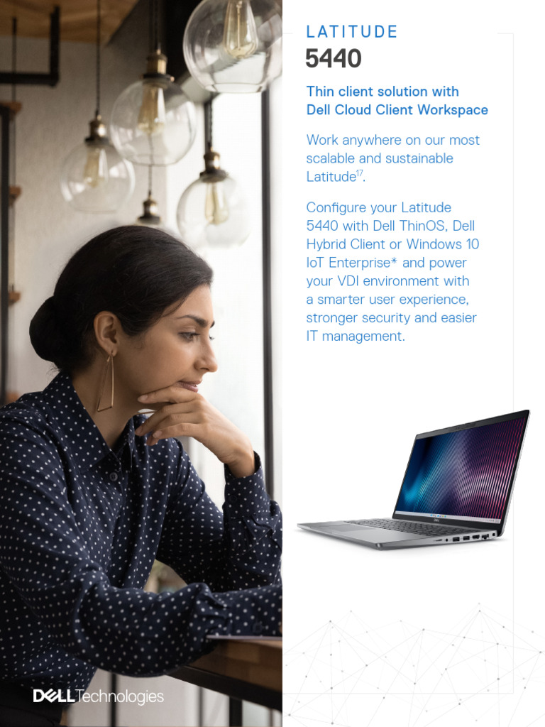 Latitude 5440 Thin Client Solution CCW Spec Sheet | PDF | Desktop Virtualization | Computer ...