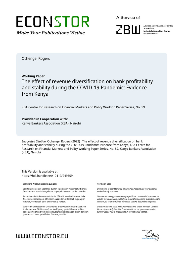 WPS-59 | PDF | Standard Score | Banks