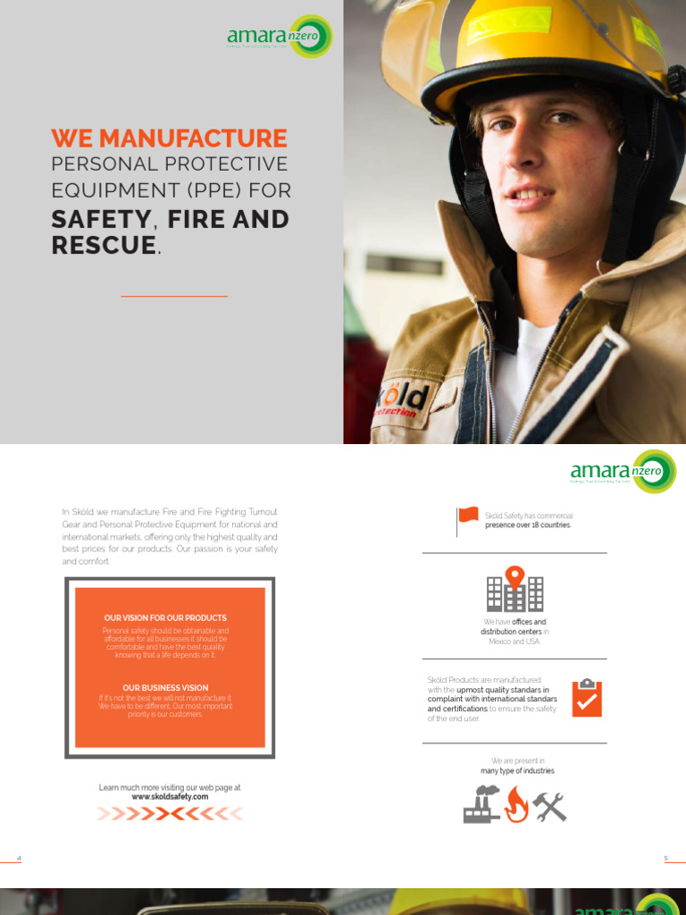 Catálogo Skold Amara | PDF | Firefighter