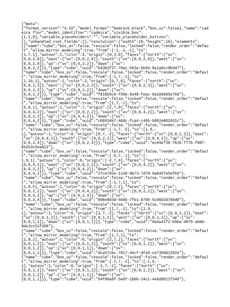 Cadeira Flor - Bbmodel | PDF