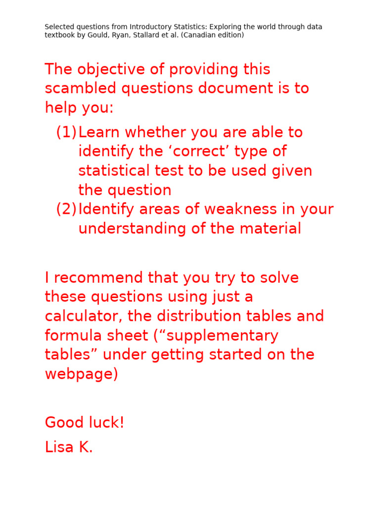 Scrambled Book QUESTIONS | PDF