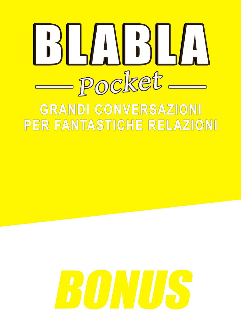 Espansione Bla Bla | PDF