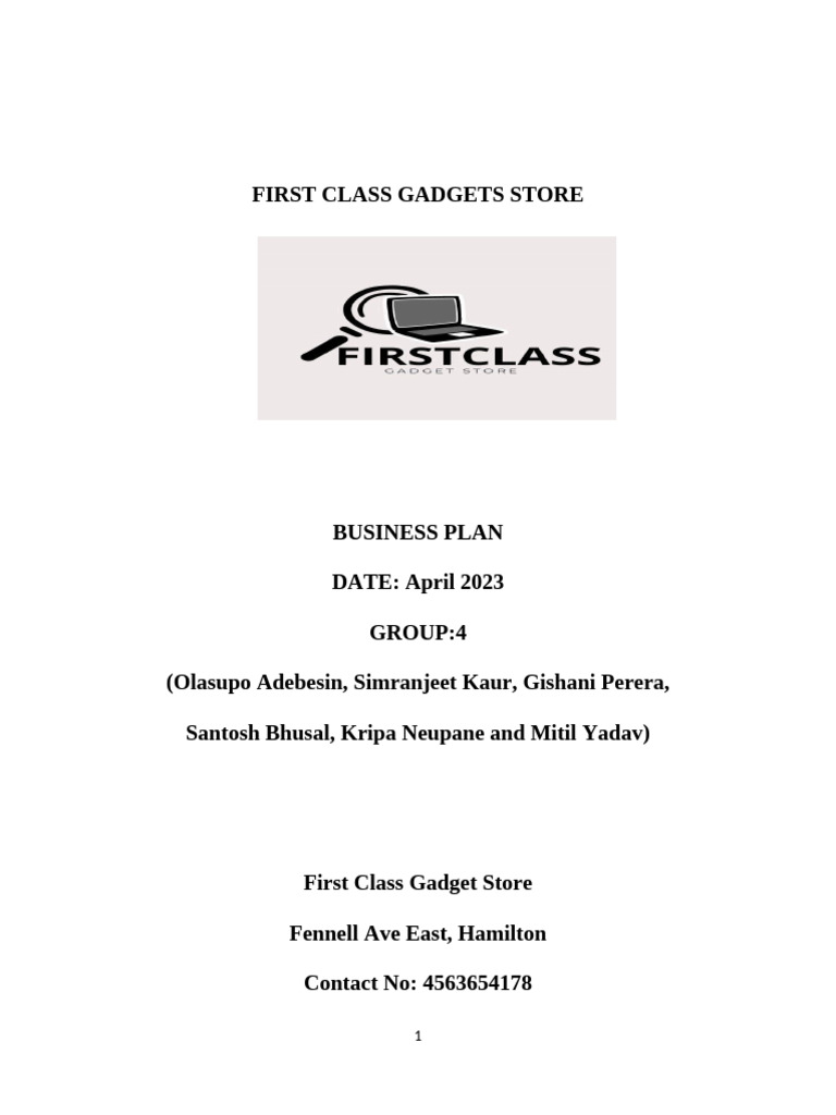 First Class Gadgets Store | PDF | Search Engine Optimization | Headphones