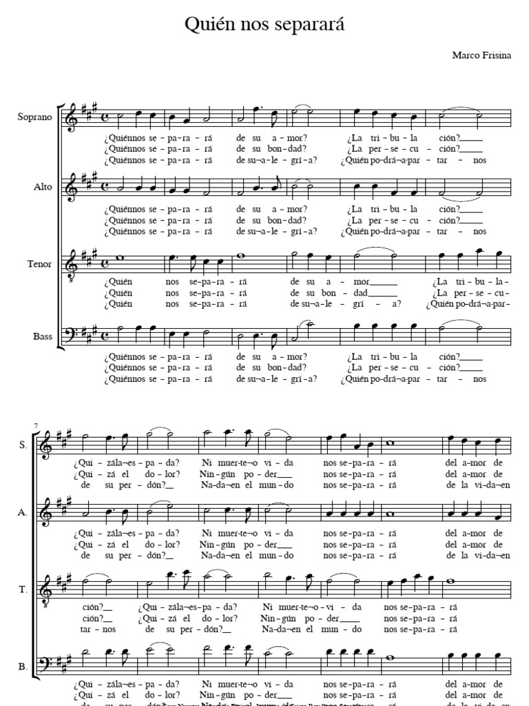 Quin Nos Separar Frisina | PDF