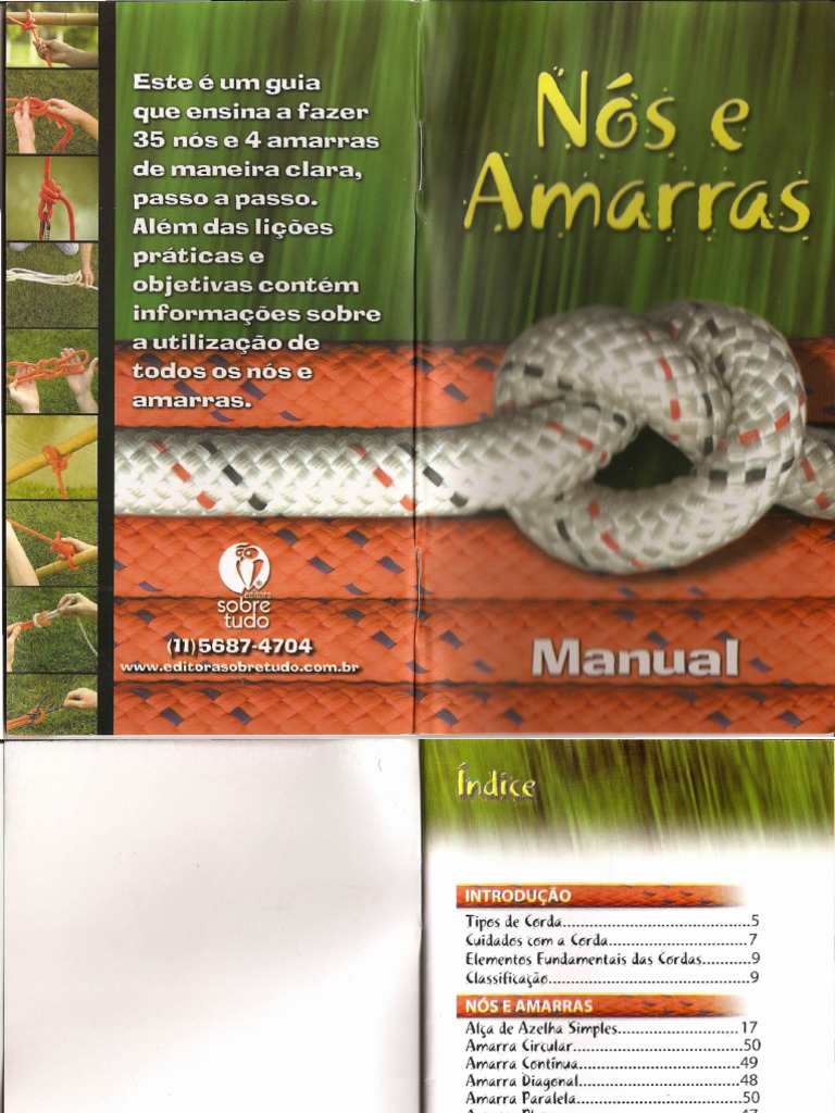 Manual Nós e Amarras Desbravadores | PDF