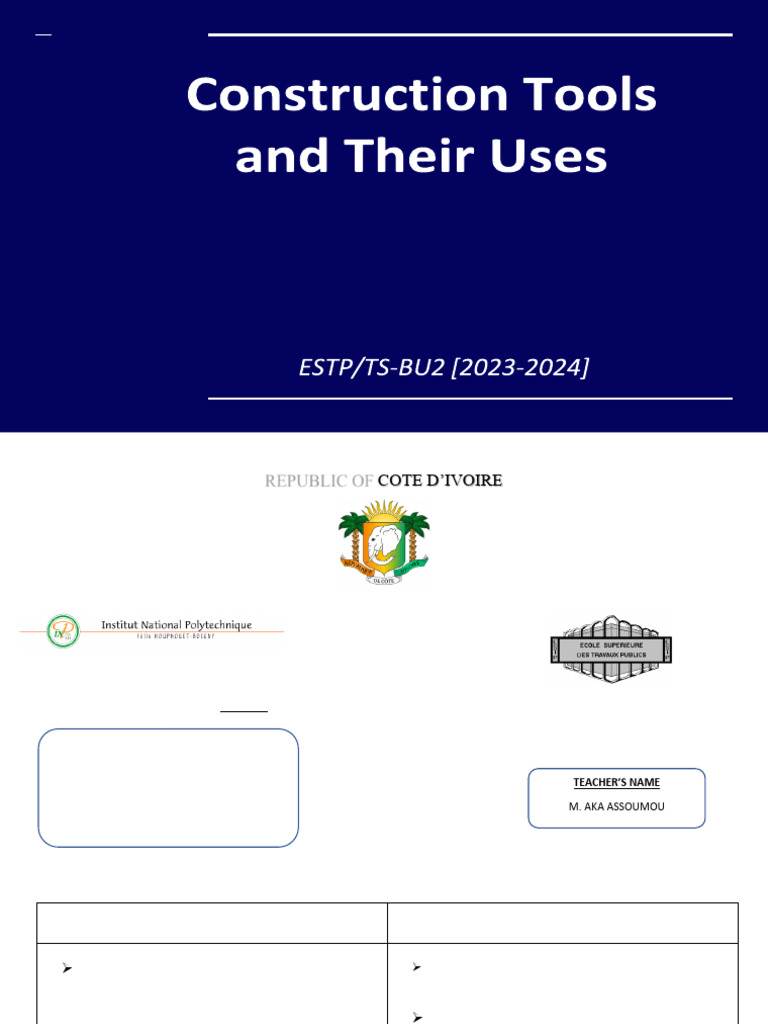 Presentation ENGLISH | PDF