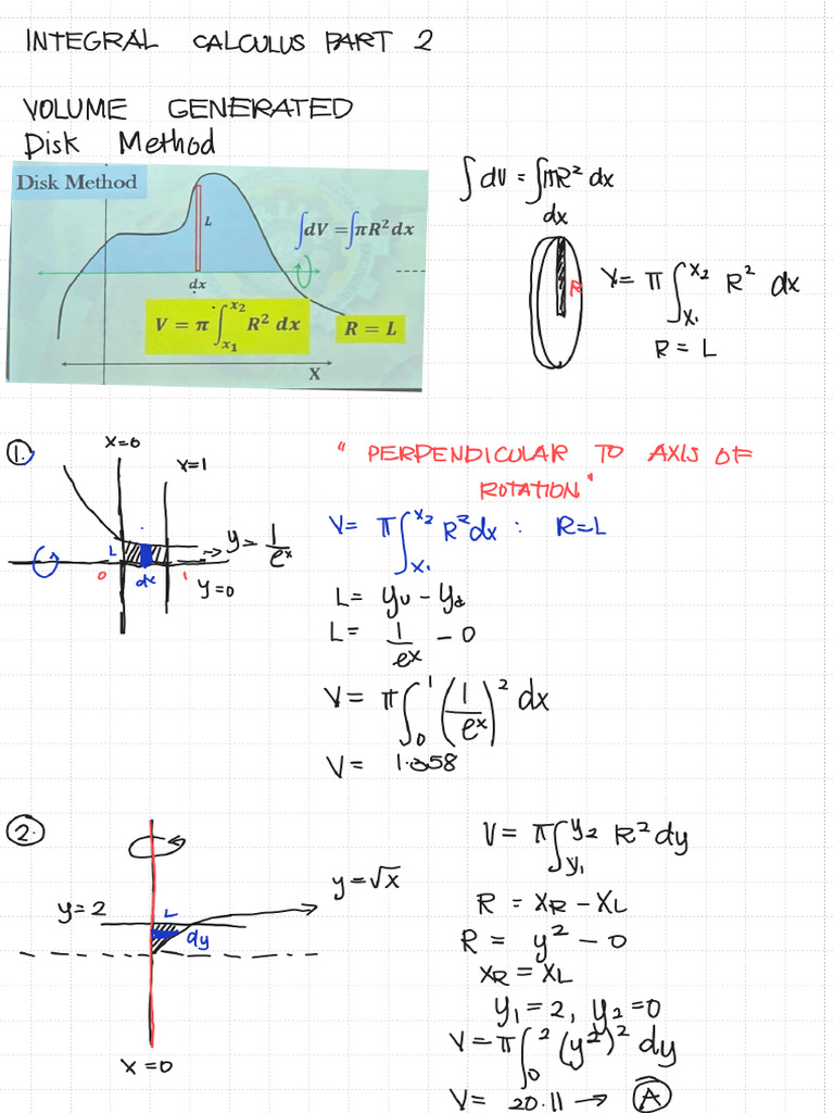INTEGRAL-CALCULUS-PART-2 | PDF