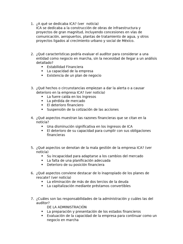 CASO No. 1 | PDF | Business | Contralor