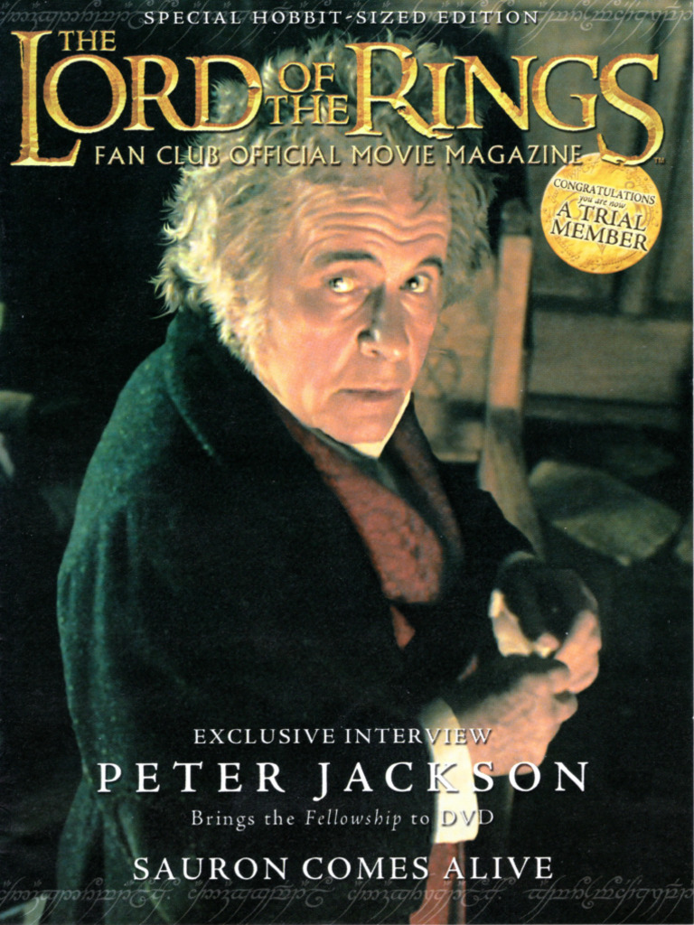 LOTR Fan Club Official Movie Magazine Issue 00 Bilbo 600DPI | PDF