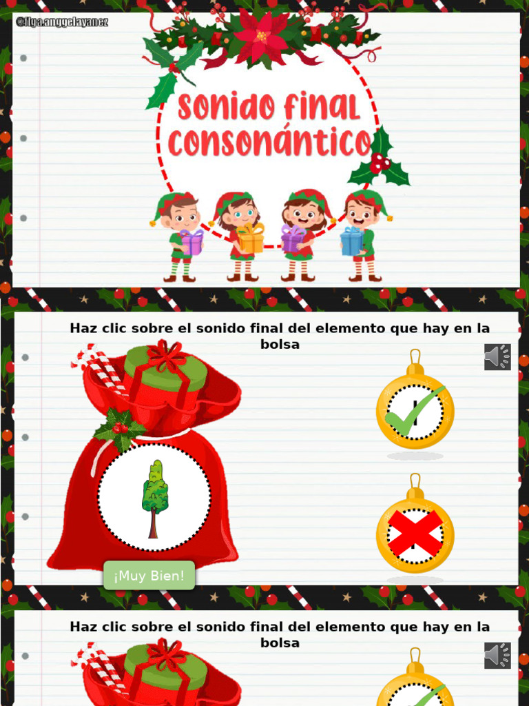 Sonidos Finales Consonánticos | PDF