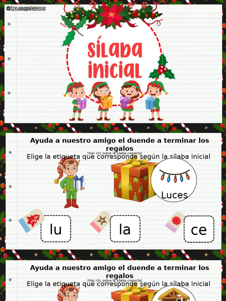 Ayuda al duende con los regalos | PDF
