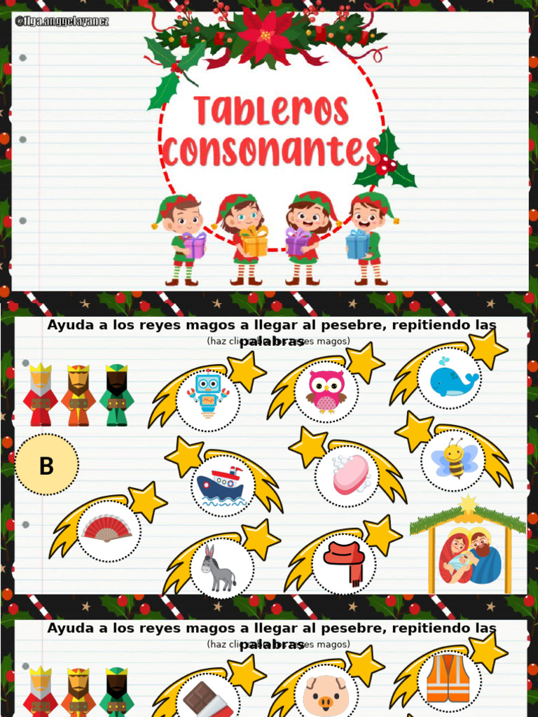 Tableros Consonantes | PDF