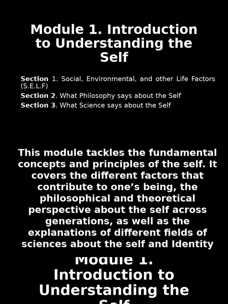 Module 1 Section 1 (1) | PDF | Nature Versus Nurture | Behavioural Sciences