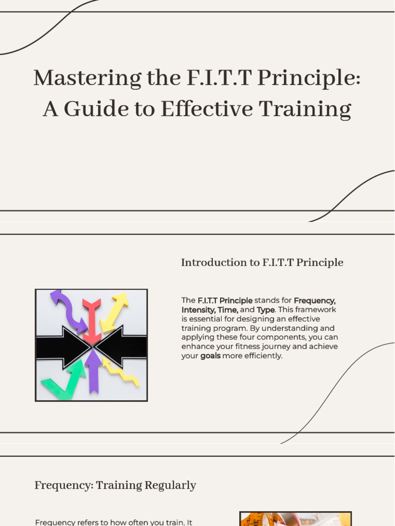 Slidesgo Mastering The Fitt Principle A Guide To Effective Training ...
