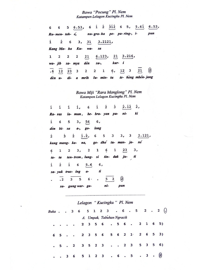Materi Vokal 1, AKN | PDF