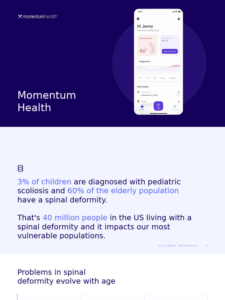 Momentum H - Seed - Round - Deck - 2-Min | PDF | Scoliosis | Medical ...