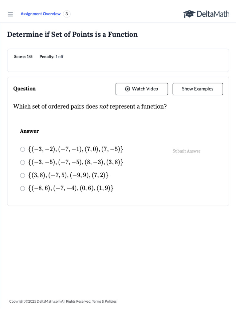 DeltaMath Student Application | PDF