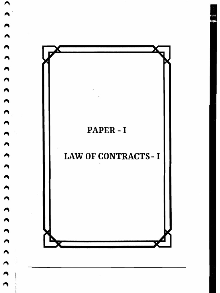 LLB SEM 1st Year Study Material | PDF