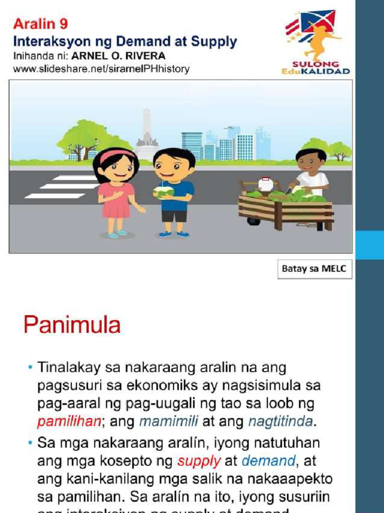 Interaksyon NG Demand at Suplay | PDF