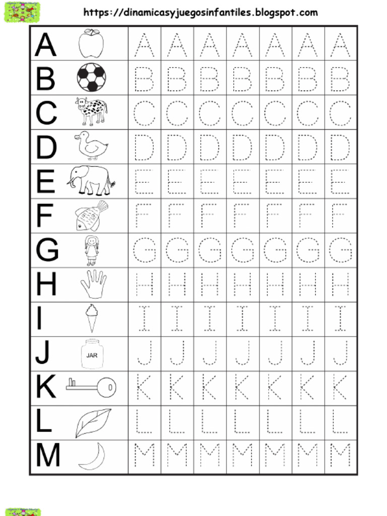 Trazos Del ABC | PDF