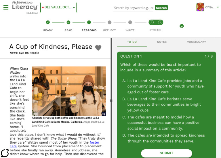 Achieve3000 Lesson 2 | PDF | Coffee | Drink