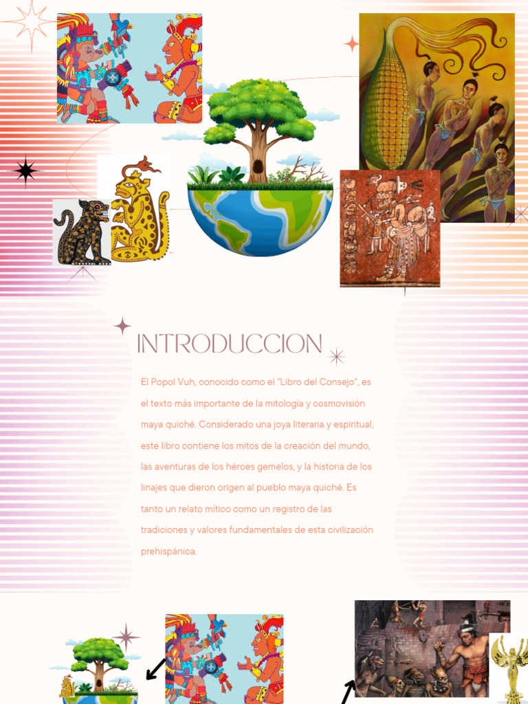 Mapa Mental del Popol Vuh | PDF