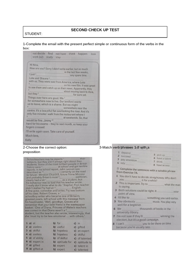 2do Examen Sexto | PDF