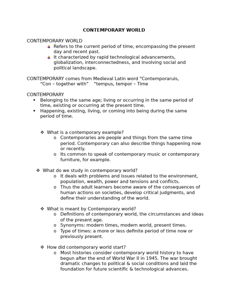 Understanding the Contemporary World Issues | PDF | Poverty | Poverty ...
