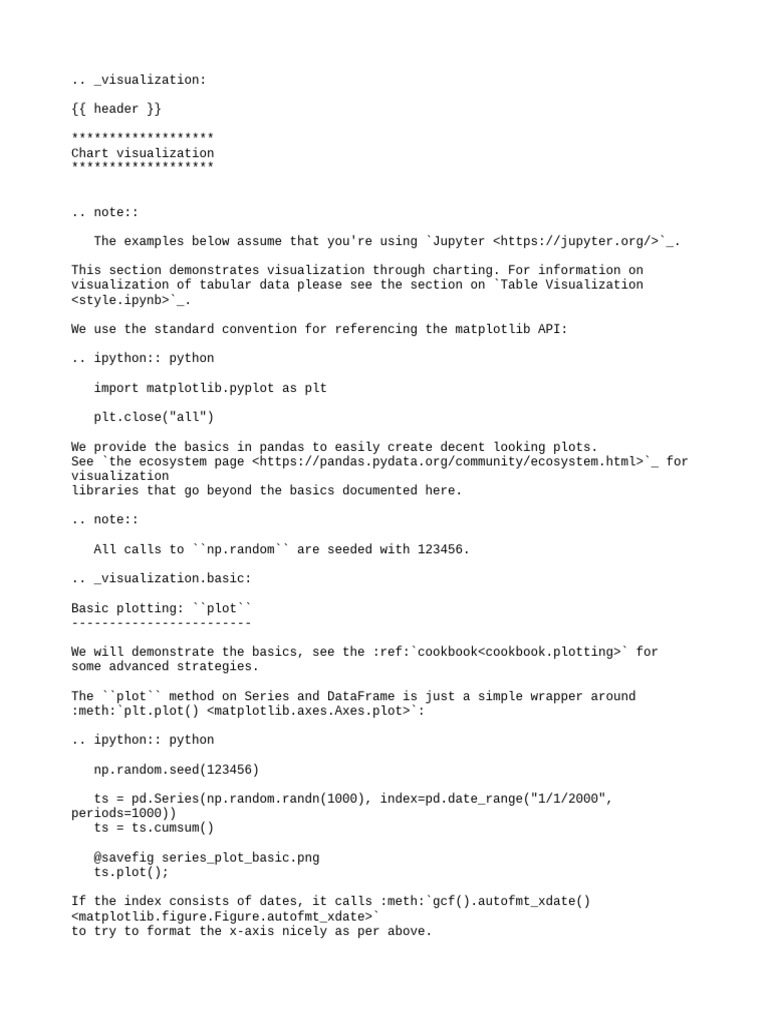 visualization.rst | PDF | Bootstrapping (Statistics) | Statistics