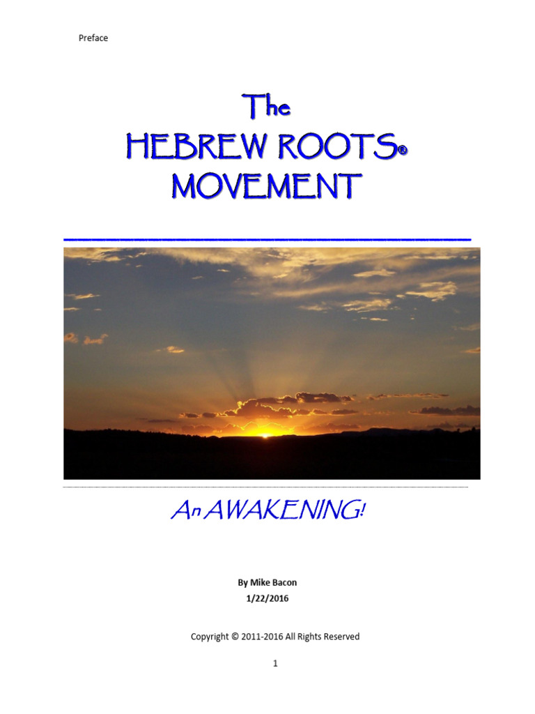 THE_HEBREW_ROOTS_MOVEMENT_PAPER_1_22_16.21205516 | PDF | Hebrew Roots ...