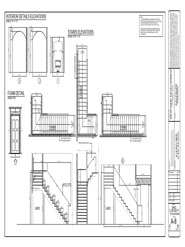 414 Rio Red - Arch Plans | PDF