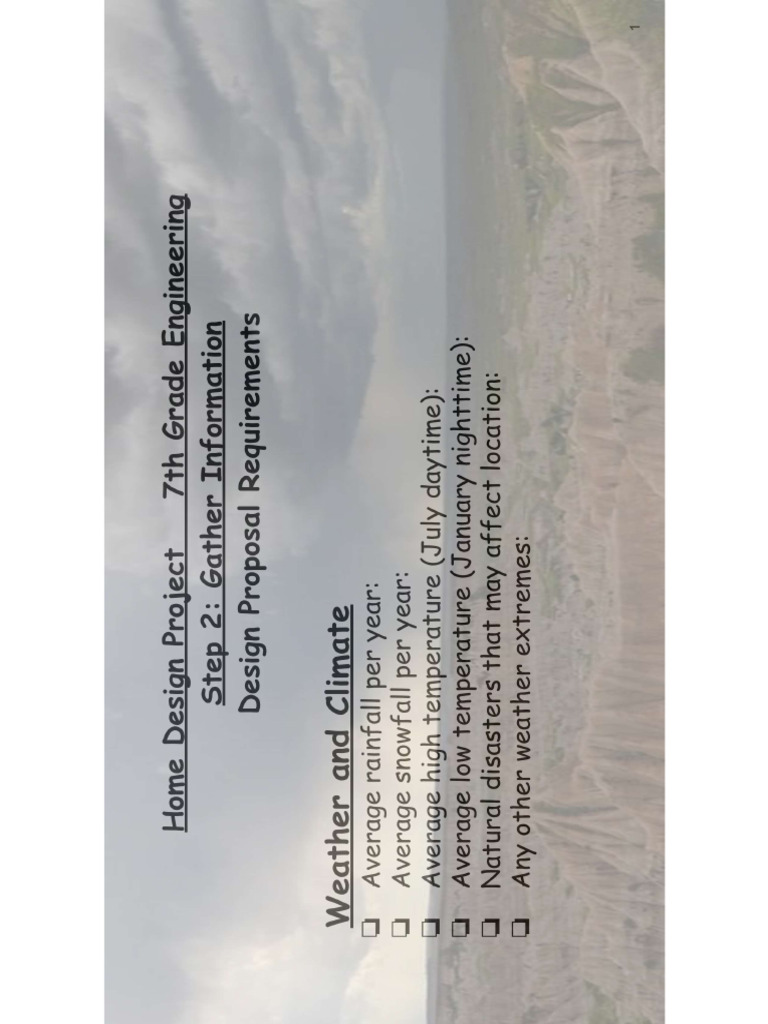 Laith Sadik - Home Design Project Presentation Requirements | PDF