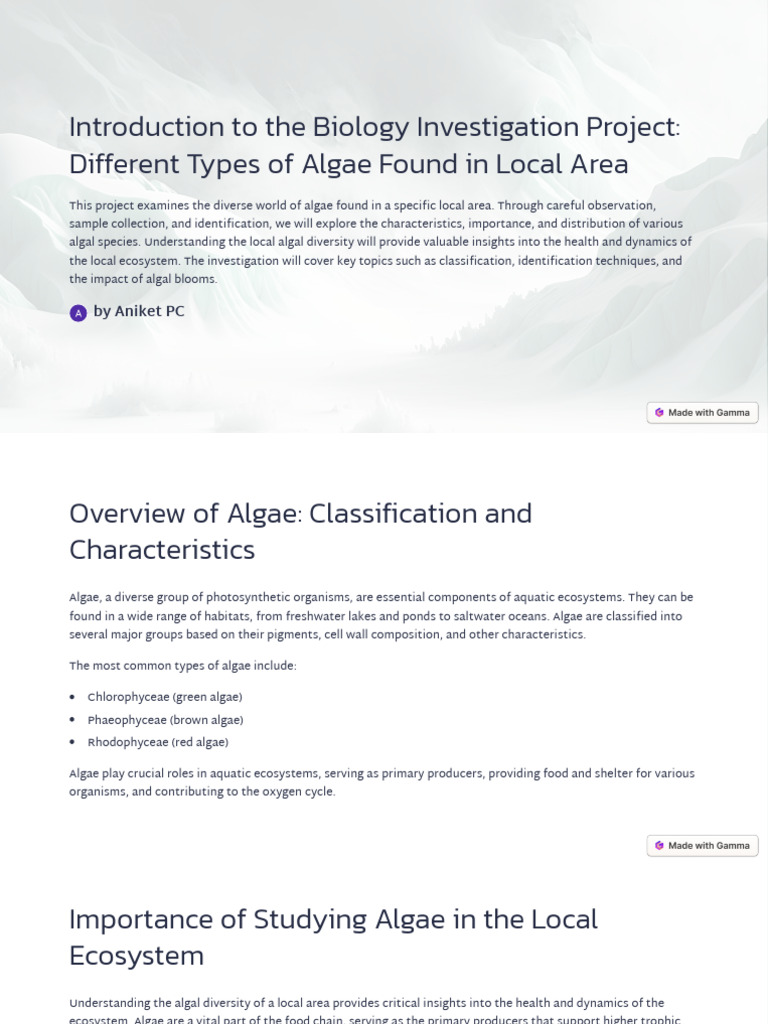 Red Algae's Ecosystem Contributions | PDF | Eutrophication | Algae