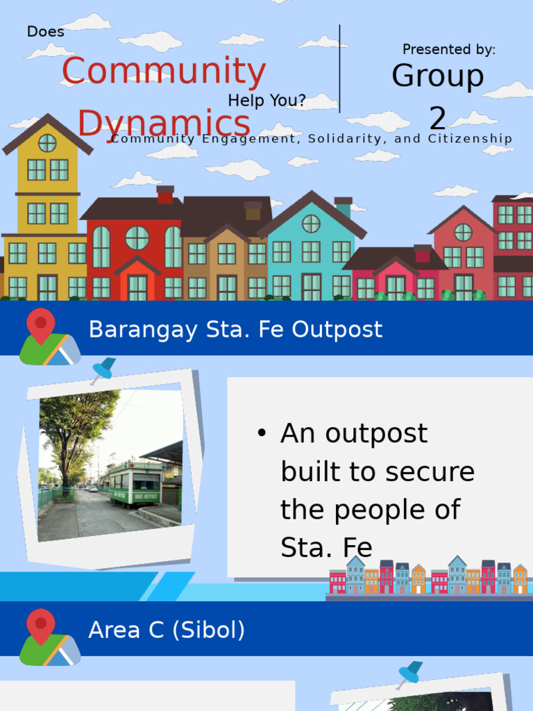 CESC - Group 2 - Community Dynamics PPT | PDF