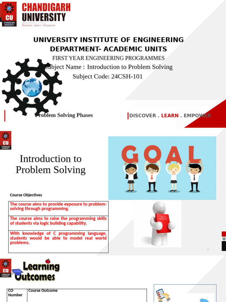 1 Problem Solving Phases Pdf Computer Programming Algorithms