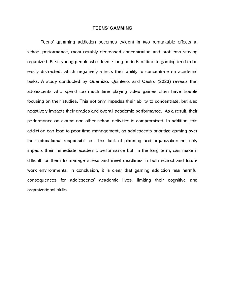 Graded Activity 2. Writing Activity | PDF