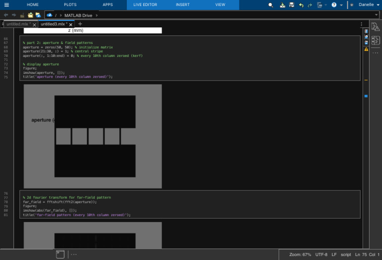 MATLAB Drive: Untitled - MLX | PDF