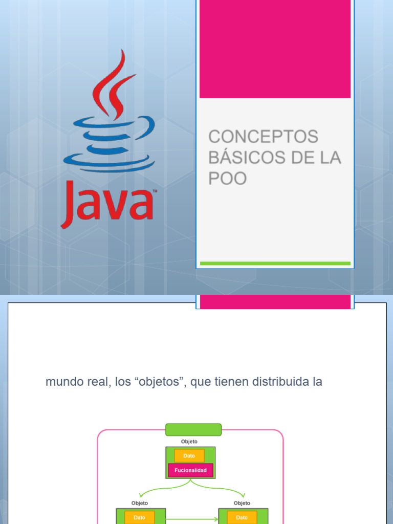 Conceptos Básicos de POO | PDF | Objeto (informática) | Constructor (Programación Orientada a ...