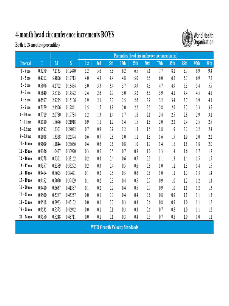 boys-table--4-month-increments-birth-to-24-months-(percentiles) (1) | PDF
